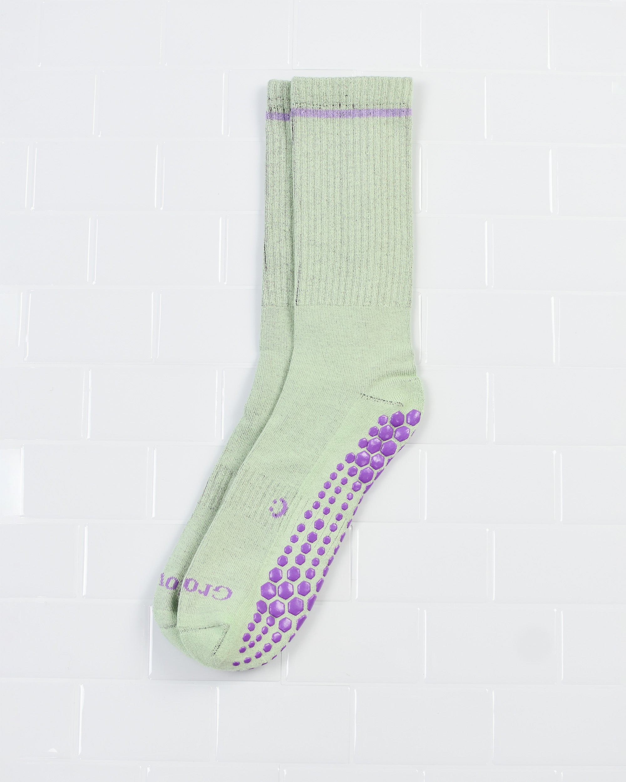 Grip Crew Seamless Feel Sock (Adults) - Sage – EveryHuman