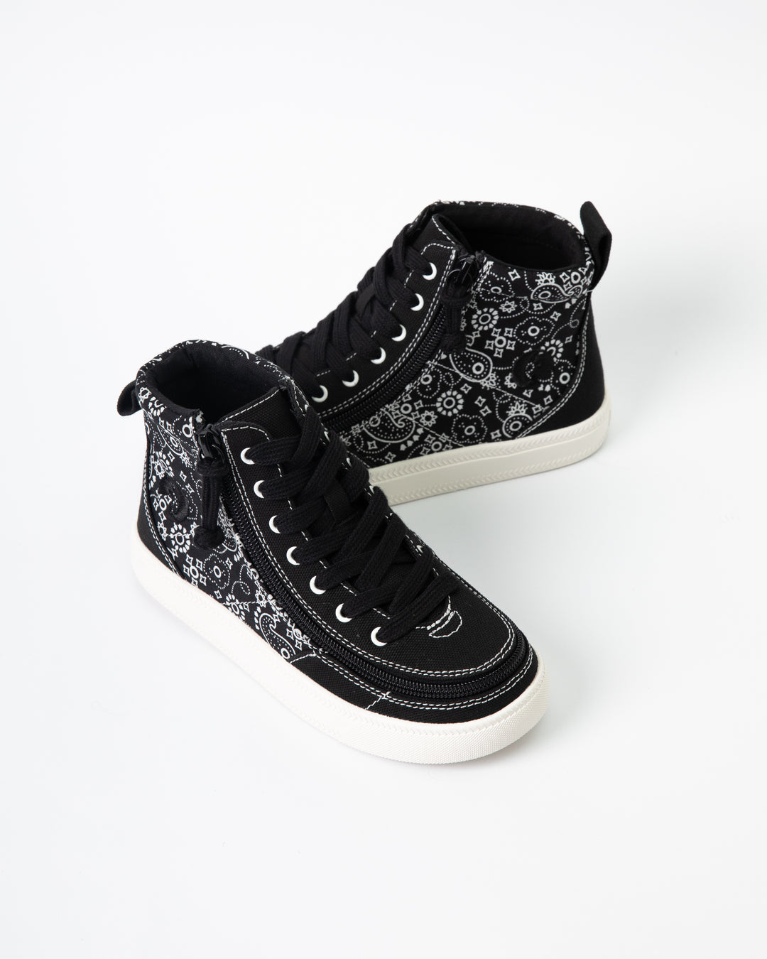 Classic High Top (Womens) - Black Paisley – EveryHuman