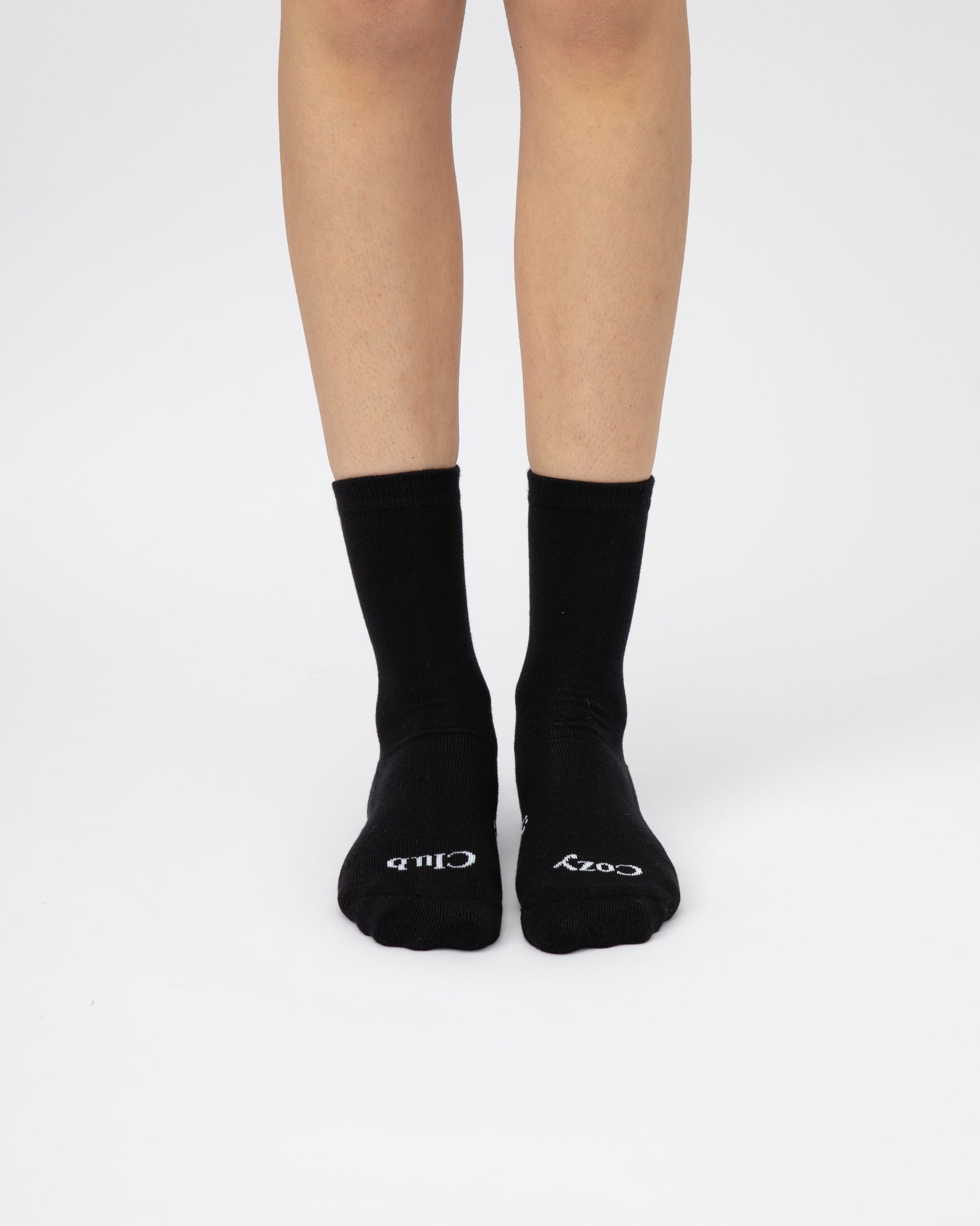 Everyday Crew Seamless Feel Sock (Adults) - Black – EveryHuman
